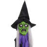 Haunted Hill Farm 72 In. Talking Witch Tree Hugger with Light-Up Eyes ...