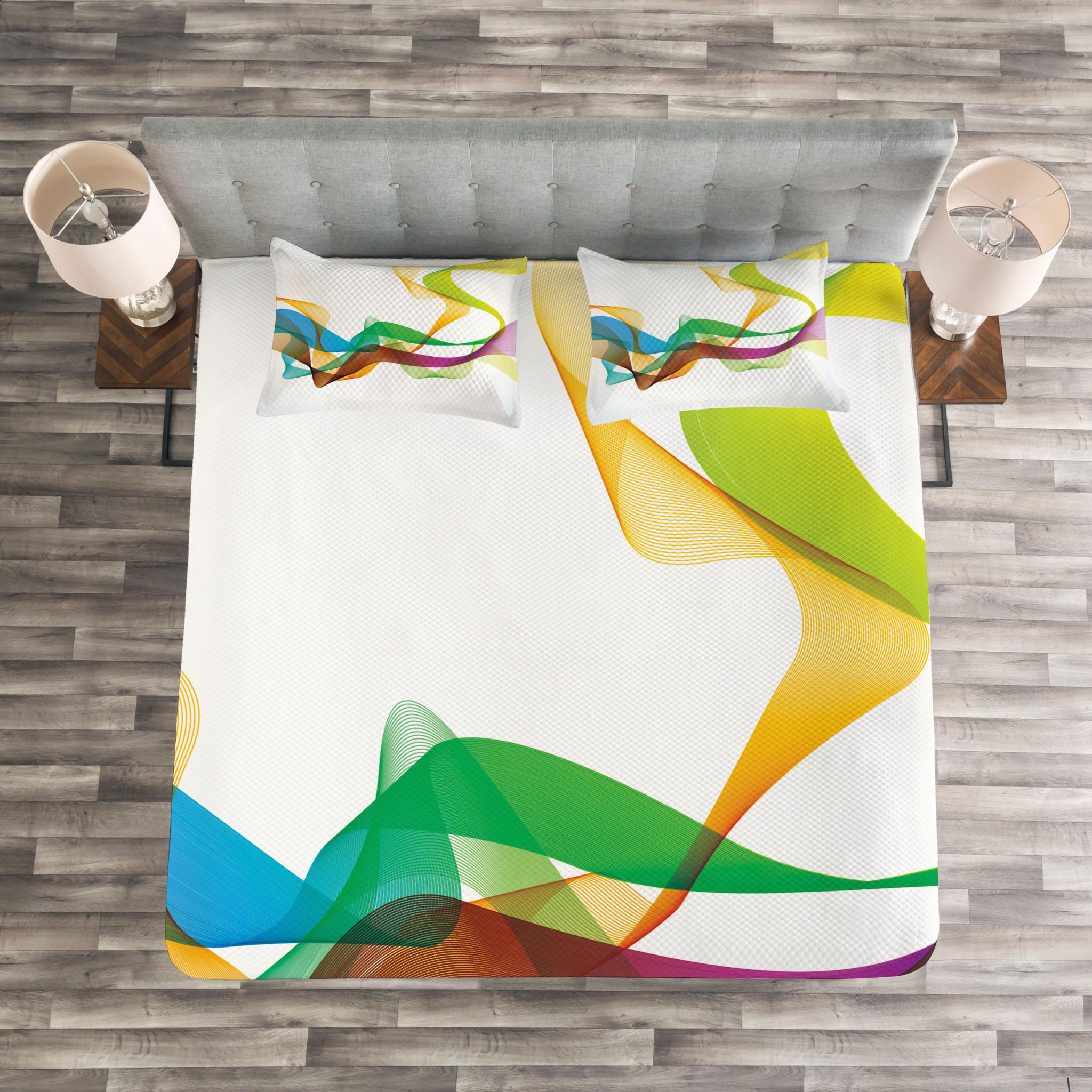 Ambesonne Abstract Coverlet Set | Wayfair