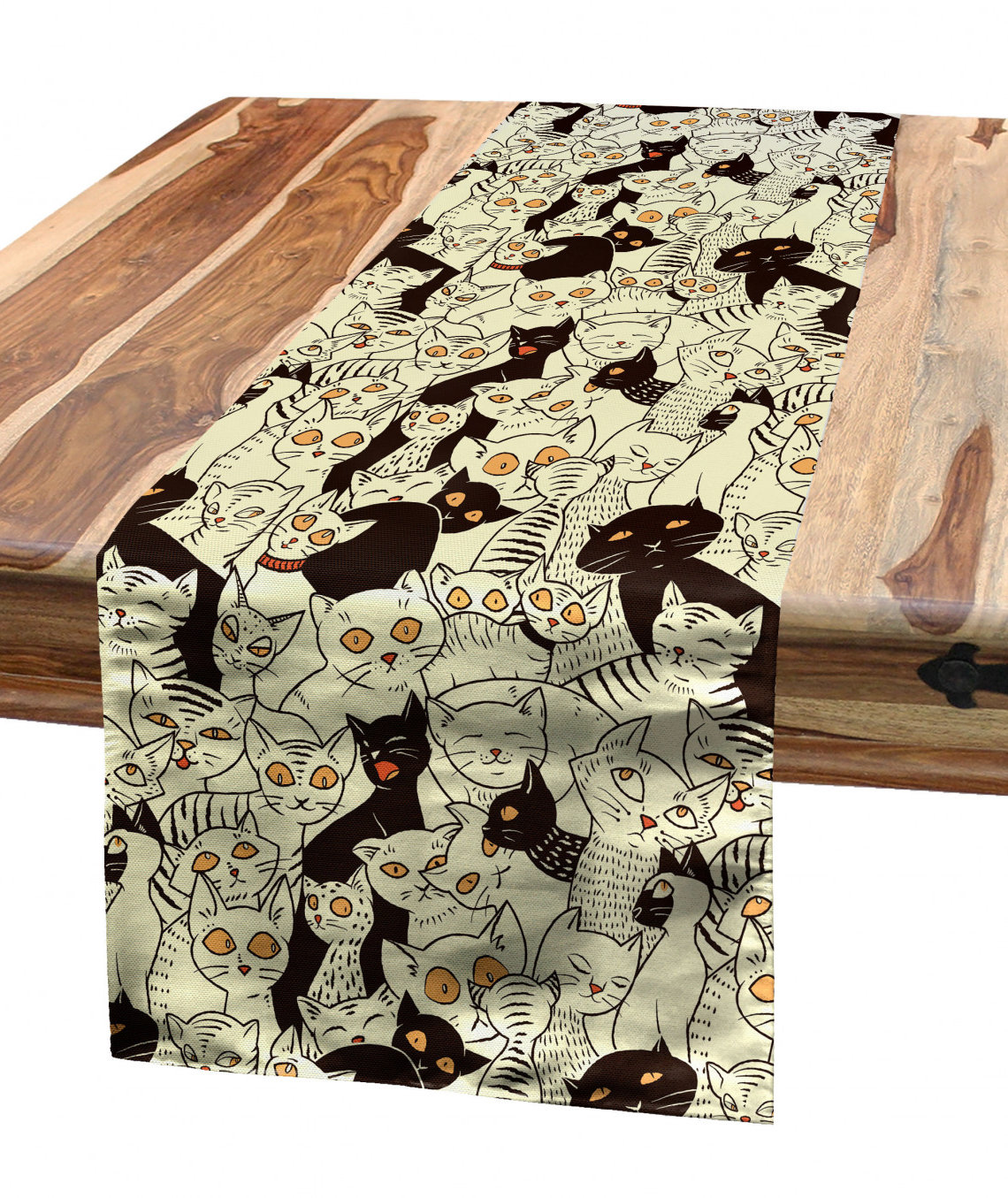 East Urban Home Cat Table Runner | Wayfair