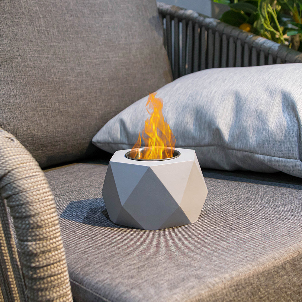 LUMESBLOOM Stone Outdoor Tabletop Fireplace | Wayfair