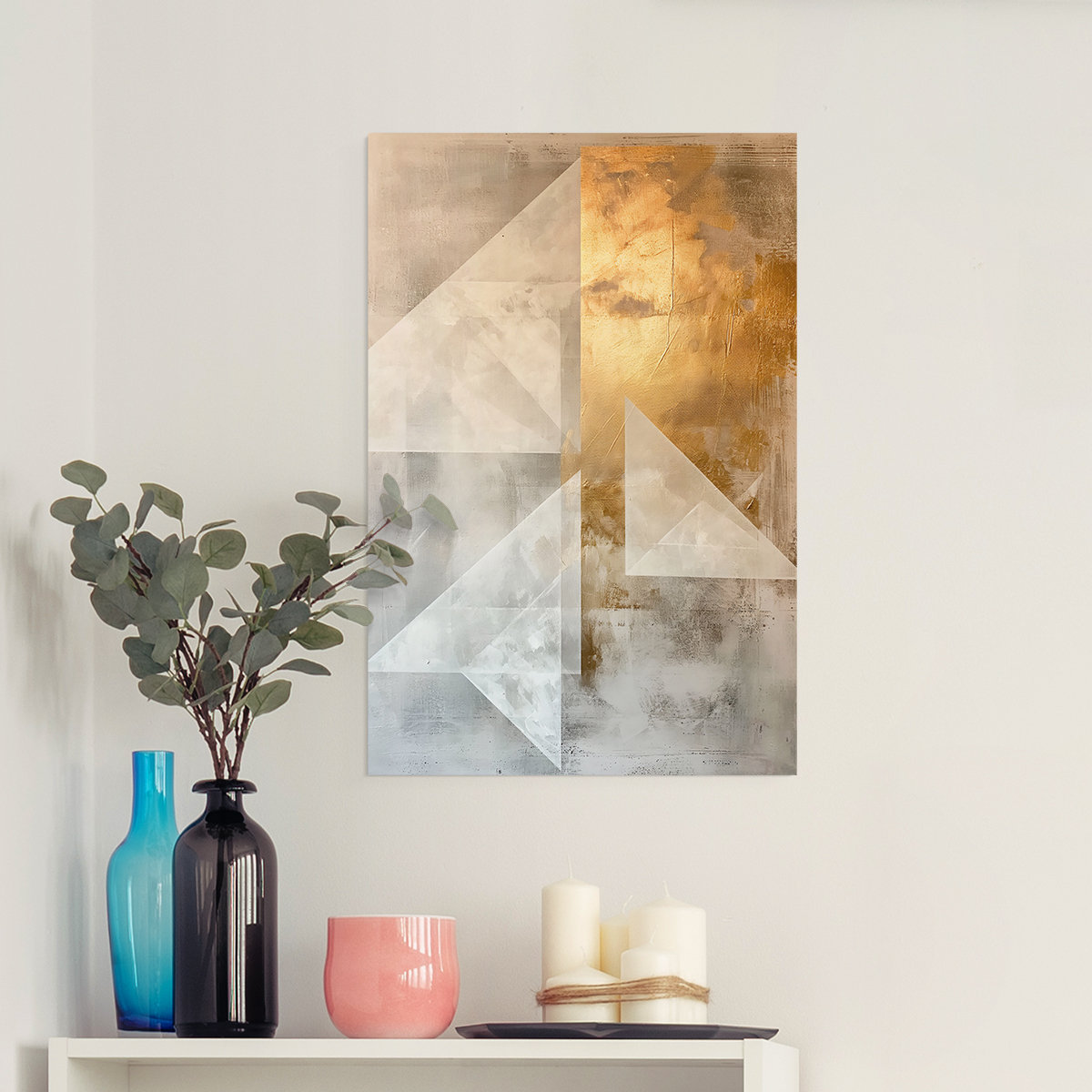 Brayden Studio® ABSTRACT Series CIX -Canvas Print Only - NOT FRAMED ...