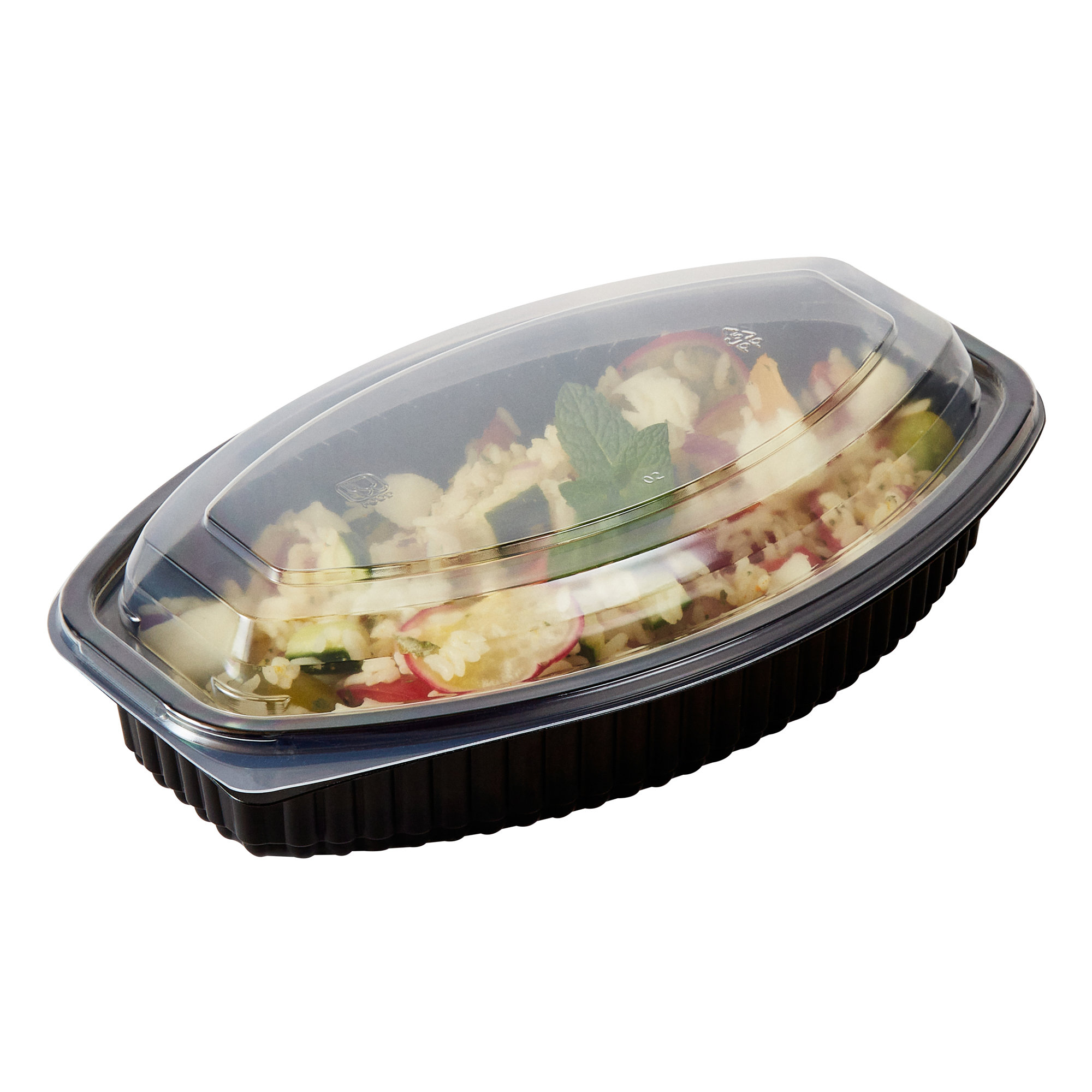 Restaurantware-RW Base 24 Ounce Meal Prep Containers, 100 Microwavable ...