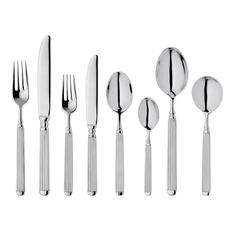 Stellar 44 Piece Stainless Steel Cutlery Set, Extended Table Setting ...