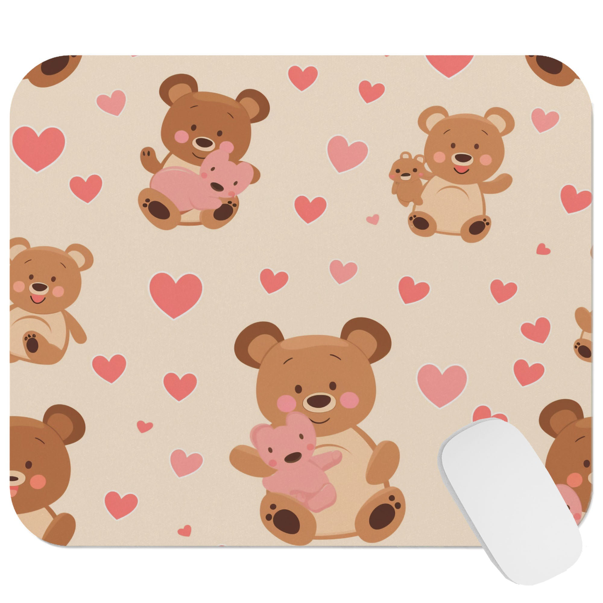 Astoria Grand Symbols Cute Teddy Bear Pattern VII Children's Art Gaming ...