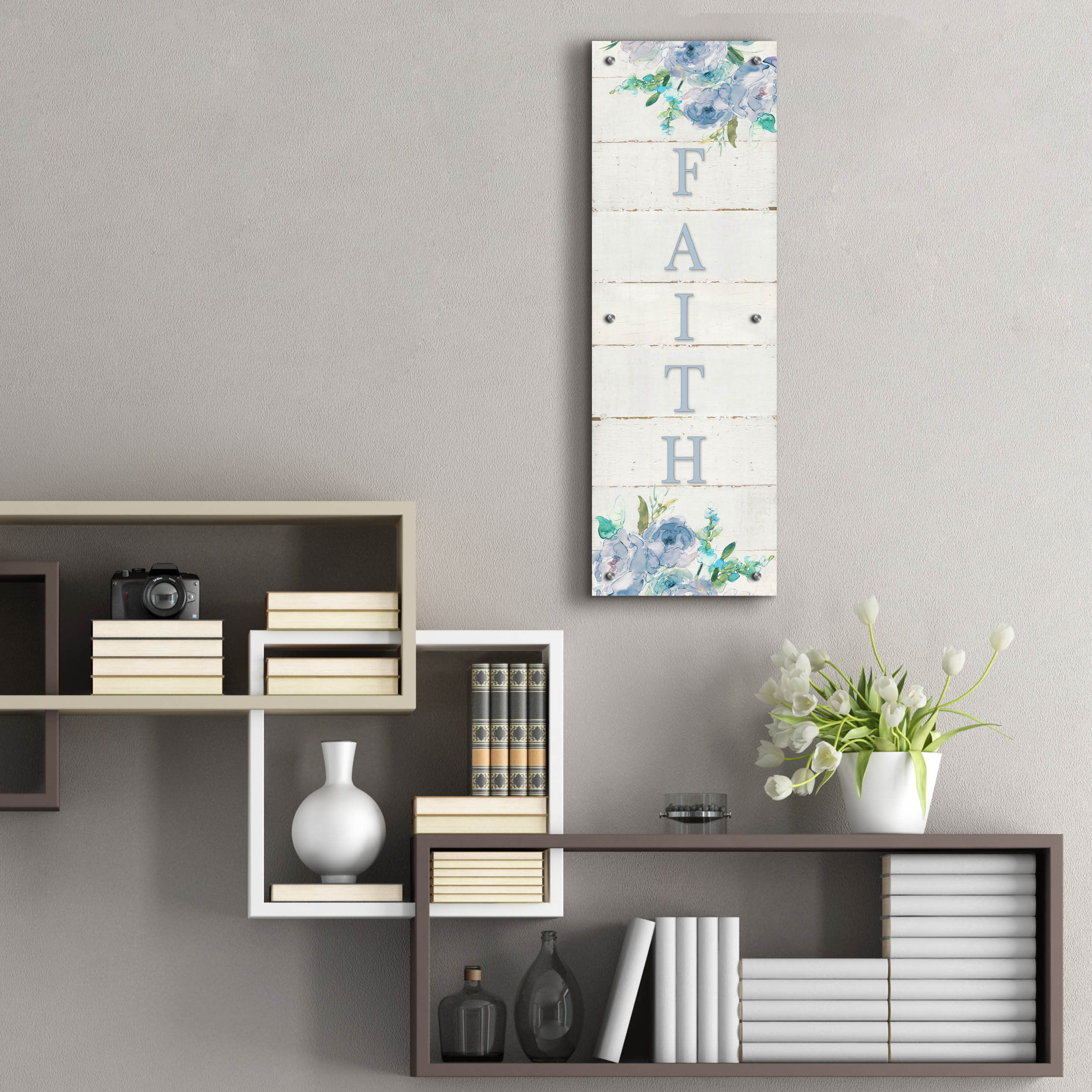 Lark Manor™ Faith' by Carol Robinson, Acrylic Glass Wall Art | Wayfair