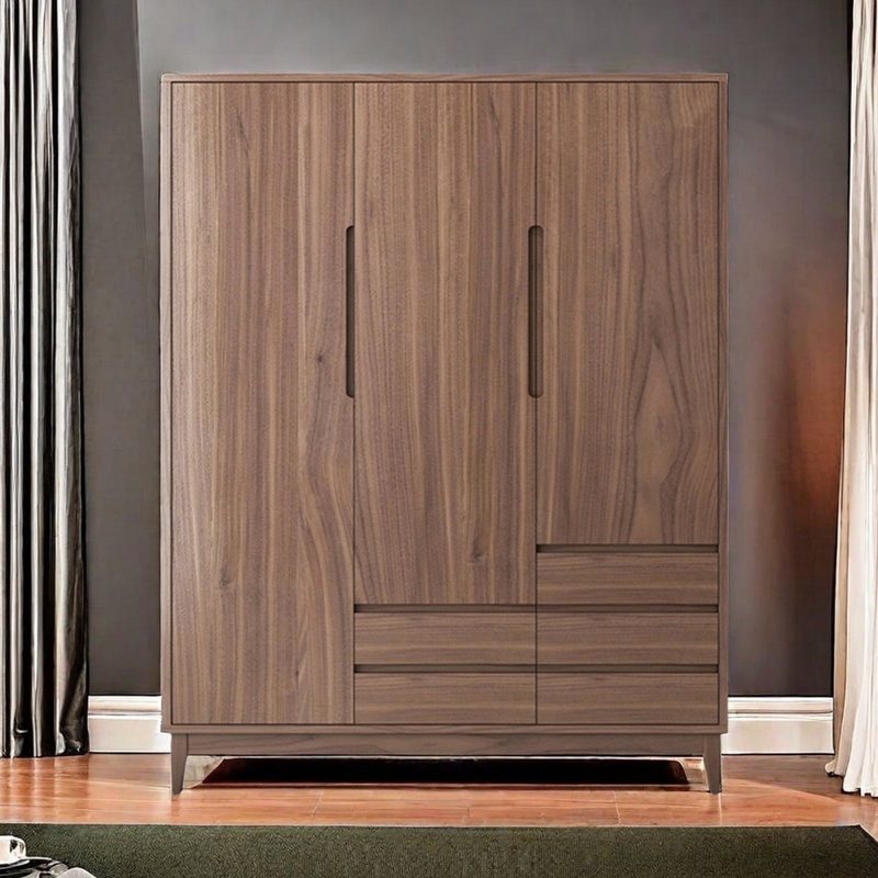 Parttlion Chinese style light luxury minimalist wardrobe | Wayfair