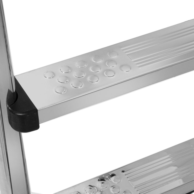 XtremepowerUS 3 Step Swimming Pool Ladder With Stainless Steel Steps ...