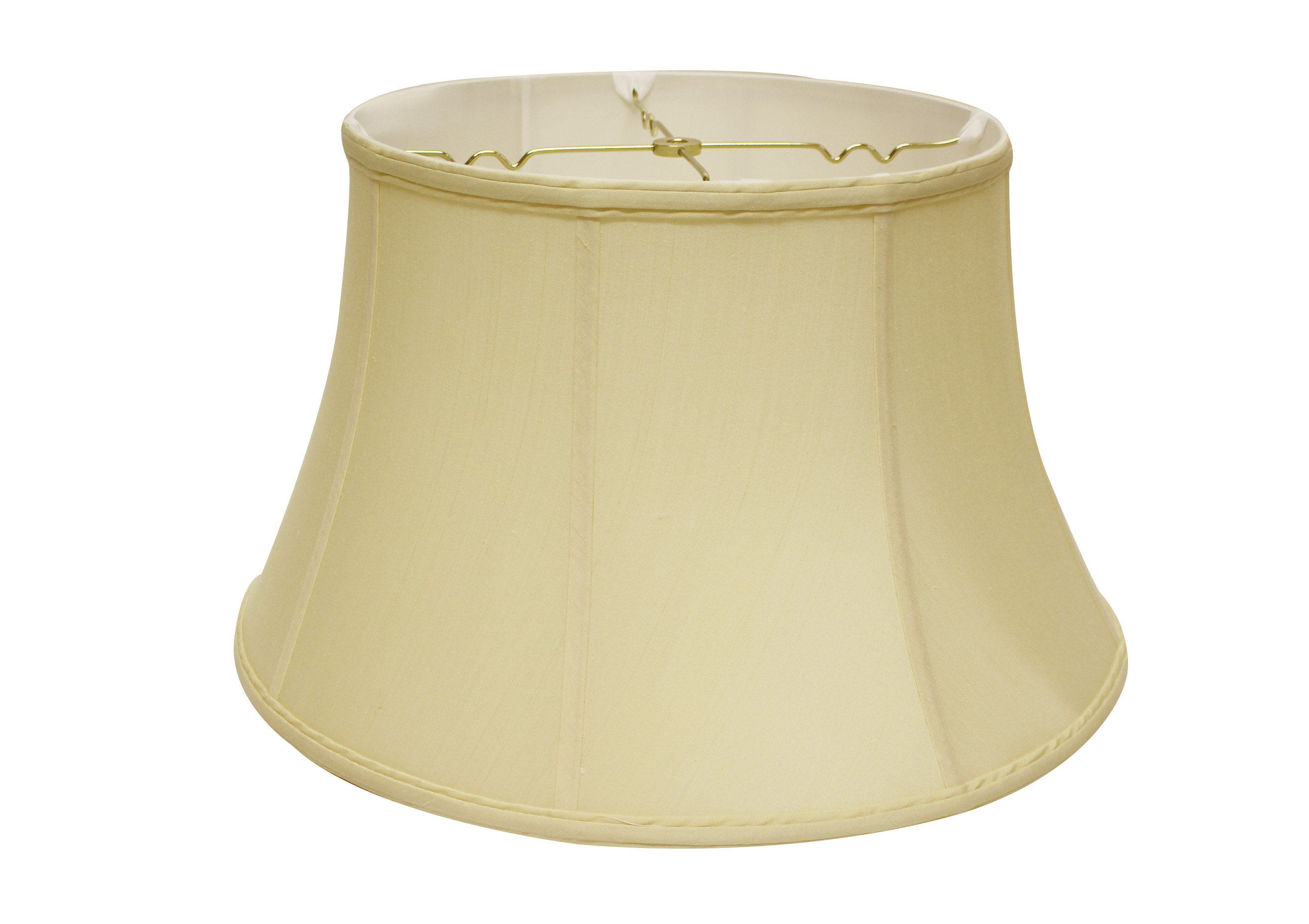 Winston Porter Shallow Drum Softback Fabric Lampshade with Washer ...