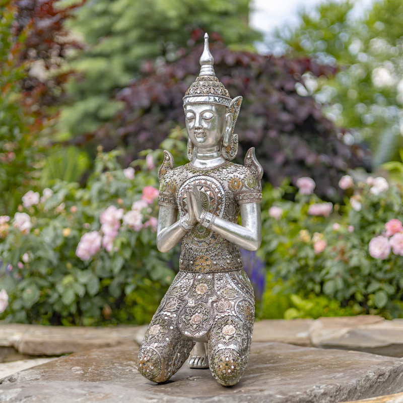 Bungalow Rose Perized Greek & Roman Water Resistant Iron Garden Statue ...