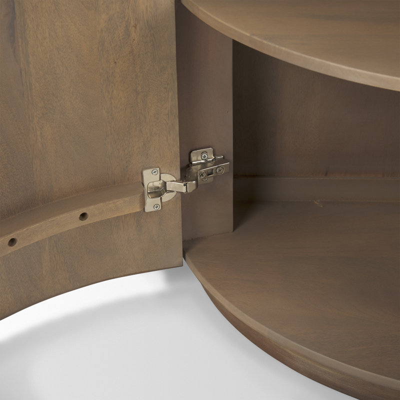 Joss & Main Chessa Solid Wood Accent Cabinet & Reviews | Wayfair