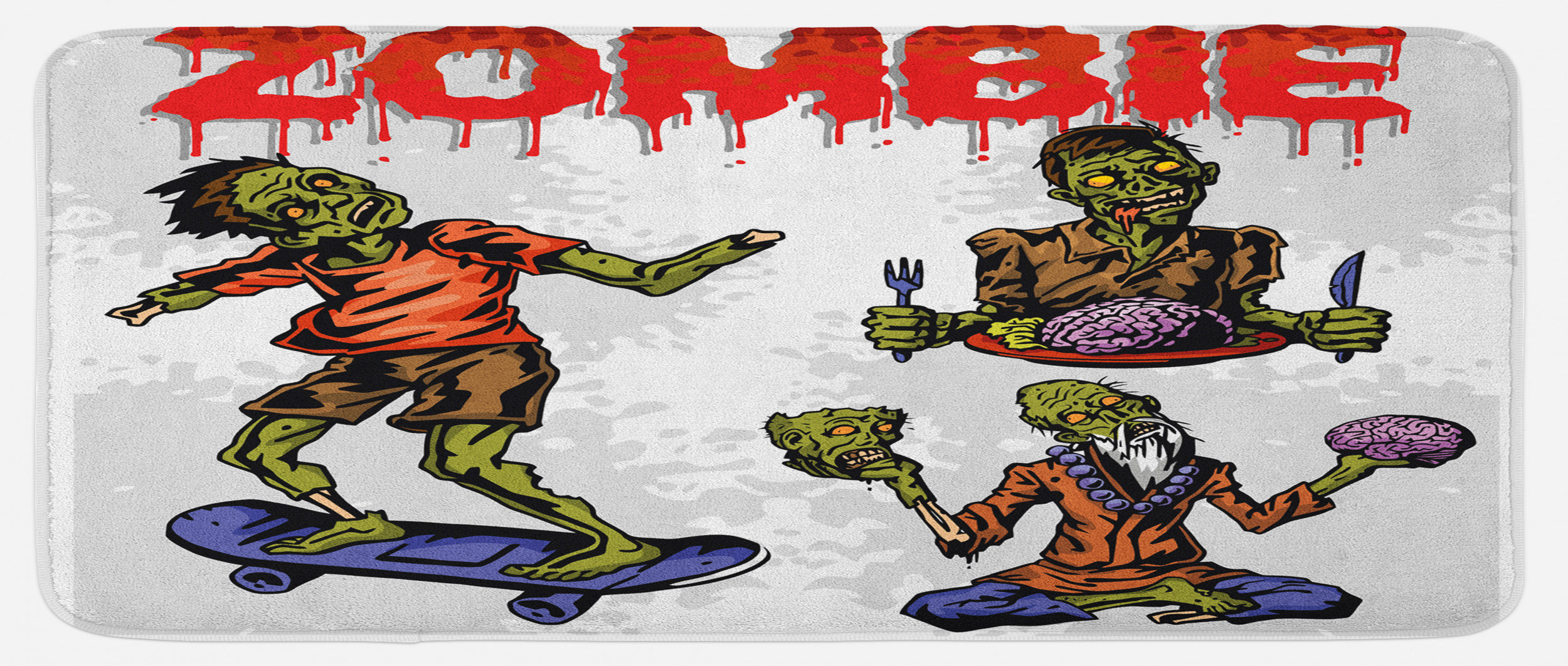 East Urban Home Dead Man Eating Brain Cannibal Meditating Skate ...