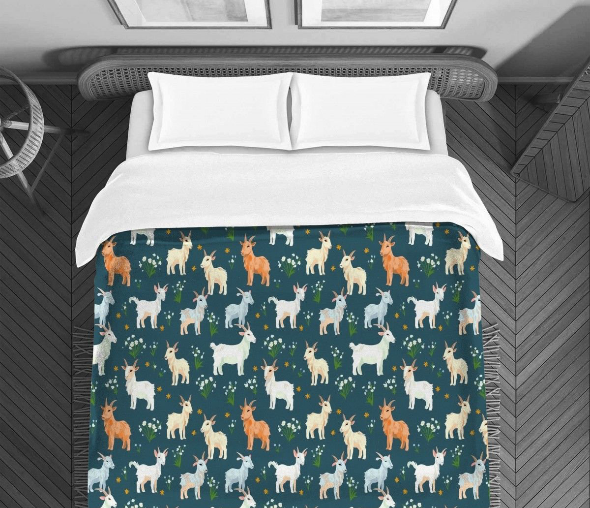 VisionDecor Country Goat Bedding | Wayfair