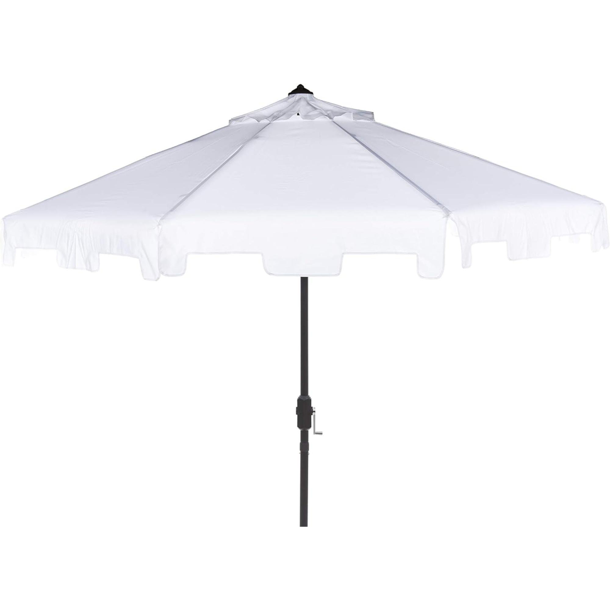 Latitude Run® Oxner 6'' Market Umbrella with Crank Lift Counter Weights ...