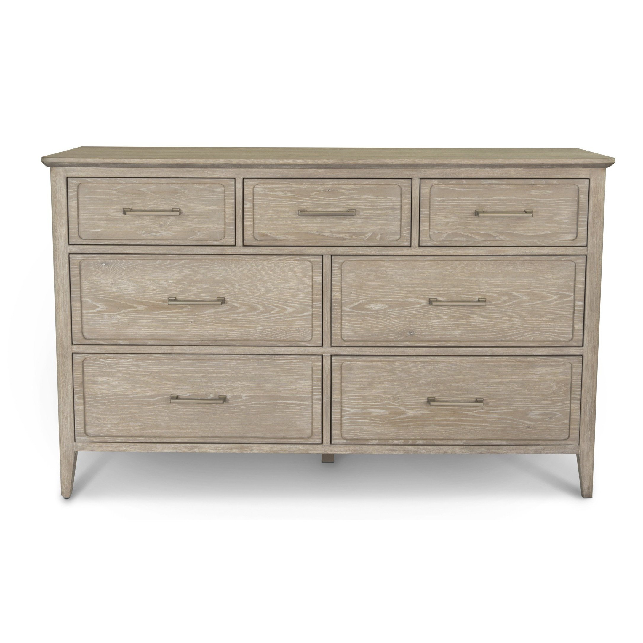 Gracie Oaks Calder 7 Drawer Dresser Glazed Driftwood Finish - Wayfair ...