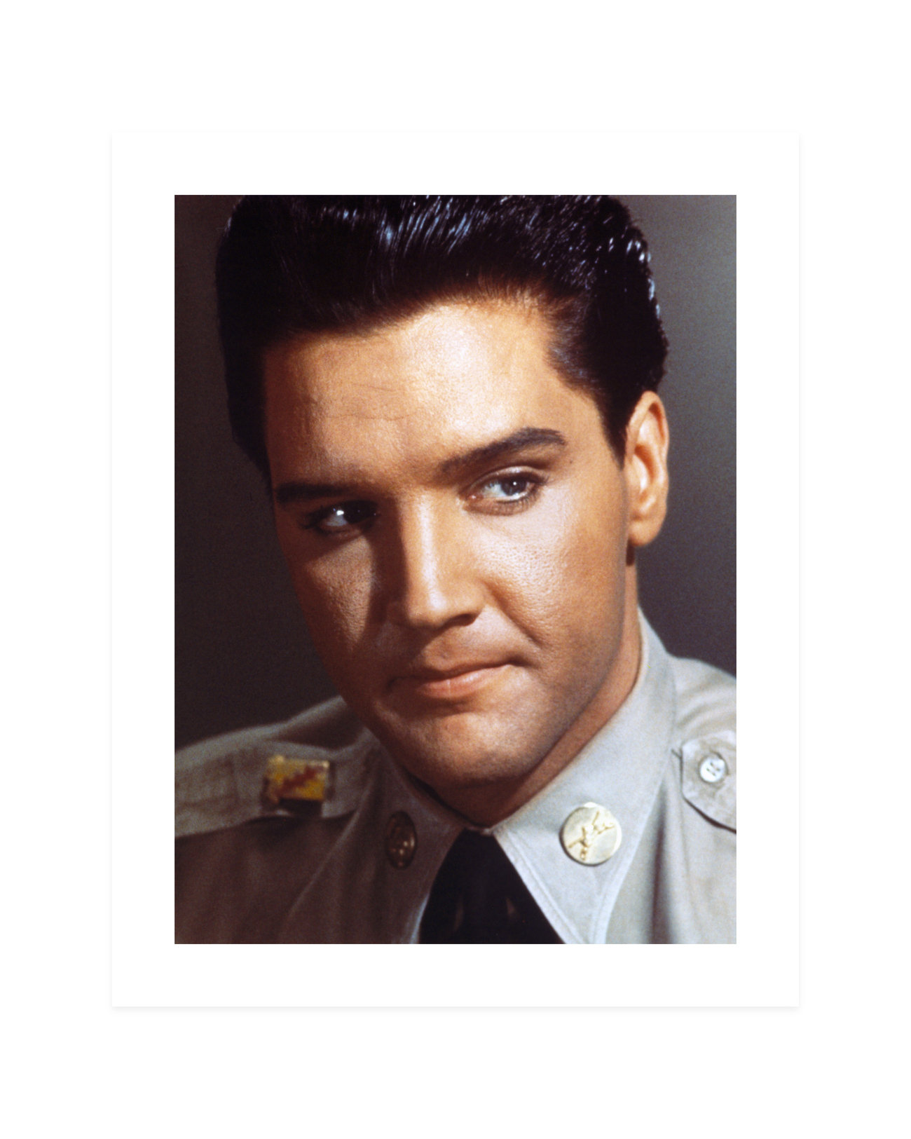 Globe Photos Entertainment Close-up Of Elvis Presley Looking Away On ...