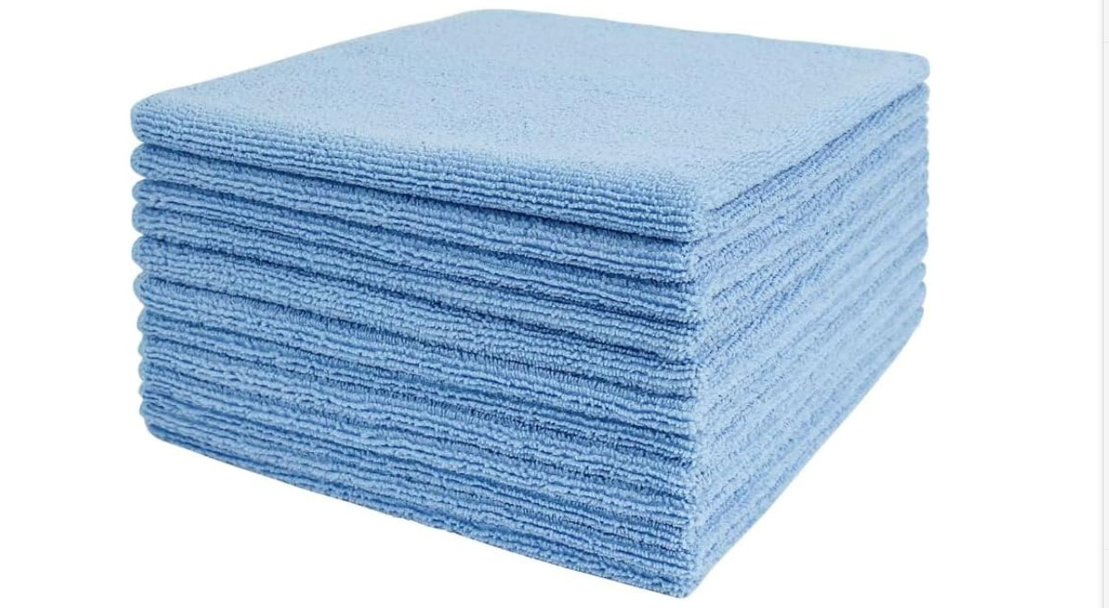 Tricol Clean Professional Commercial Grade Microfiber Cleaning Cloth ...