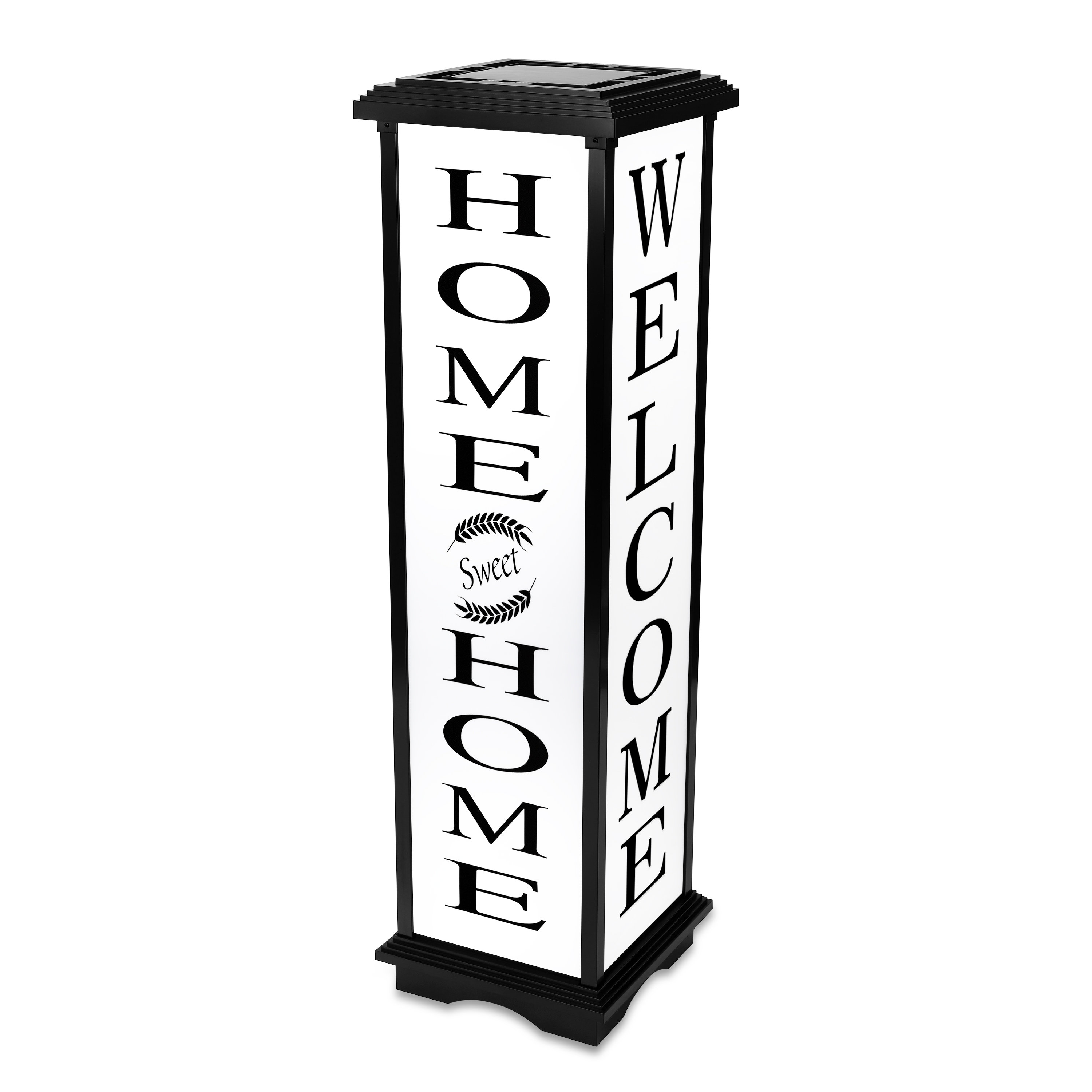 Techko Solar Welcome/Home Sweet Home Outdoor LED Lantern & Reviews ...