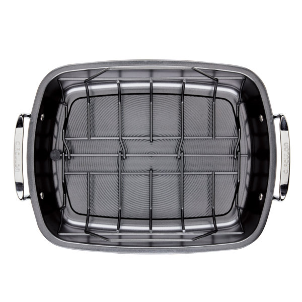 Circulon Ultra-Lasting Nonstick Roaster / Roasting Pan With Easy Serve ...