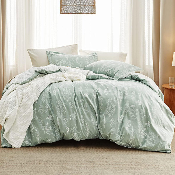 Fairub Ensemble d'édredon pour grand lit, 3 pièces, 1 édredon doux ...