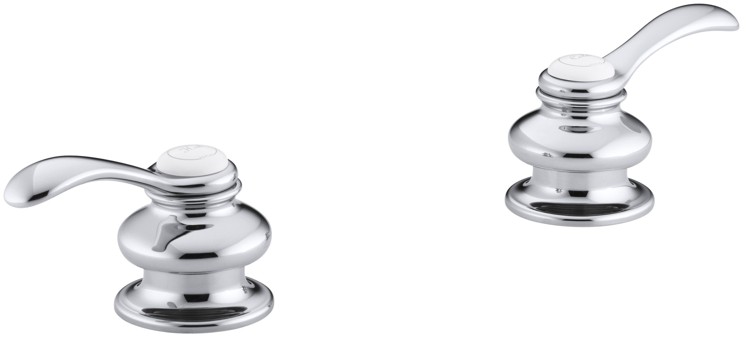 Kohler Fairfax Deck- or Wall-Mount High-Flow Bath Trim with Lever ...