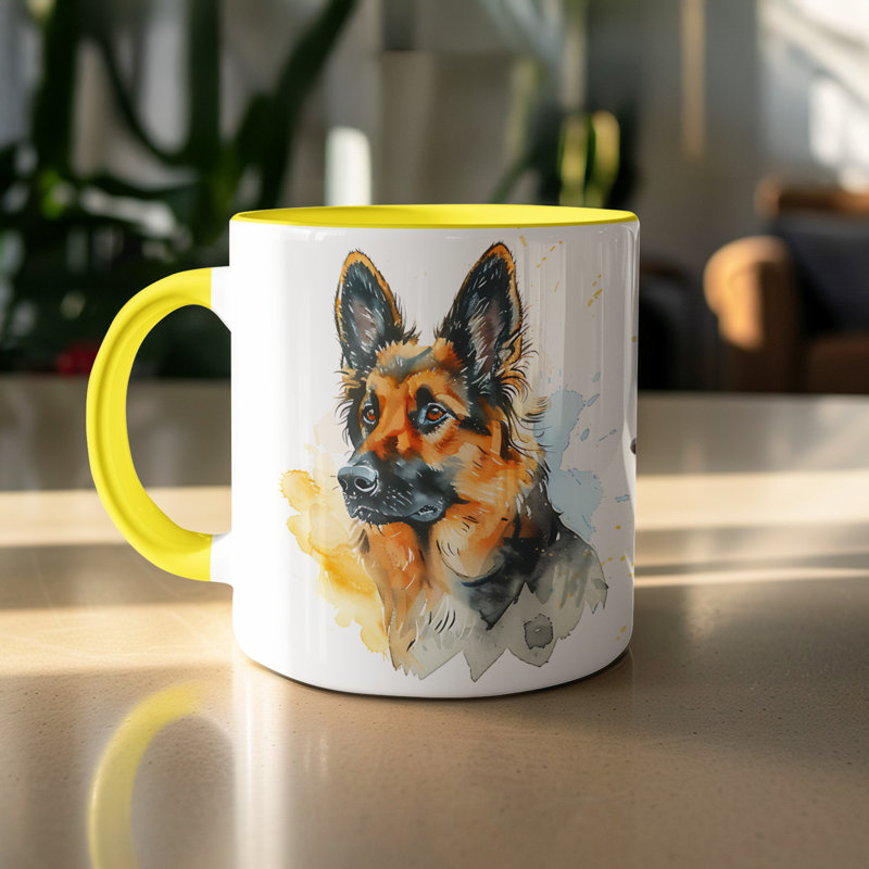 Brayden Studio Set of 3 – Adorable Shih Tzu Dogs Splash Art 11oz Coffee ...