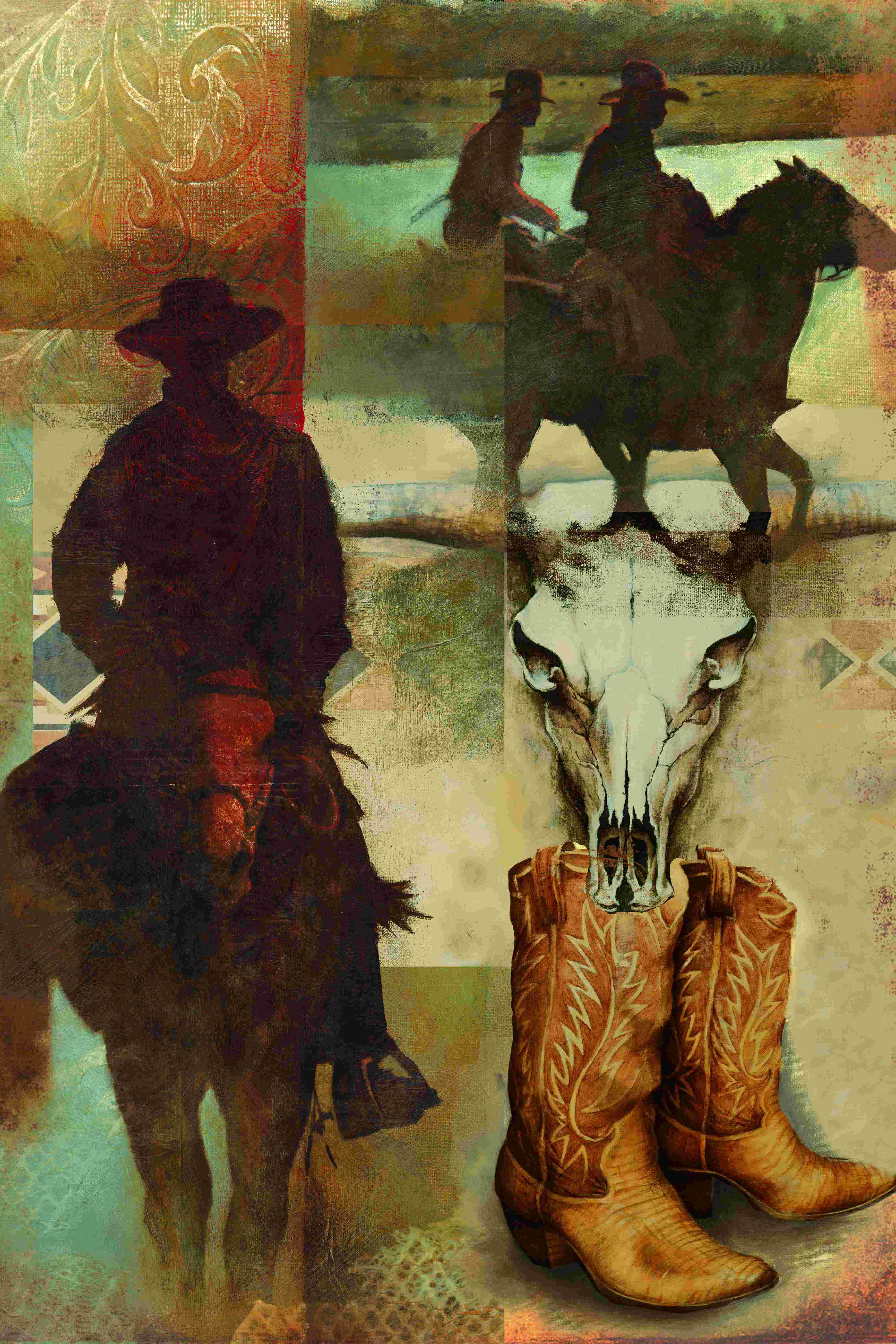 Union Rustic " Cowboy Collage " | Wayfair