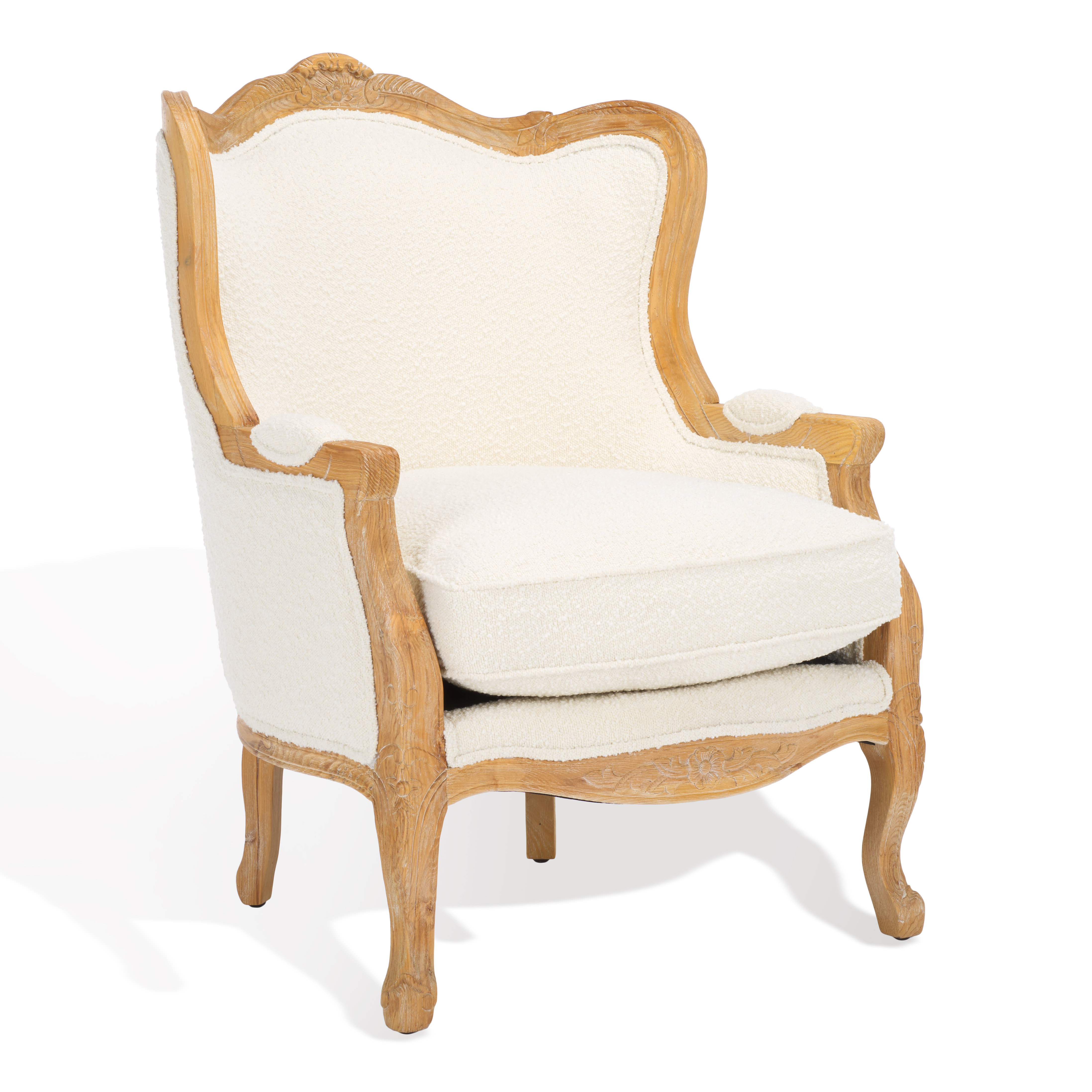 One Allium Way® Jazmine 34'' Wide Wingback Chair | Wayfair
