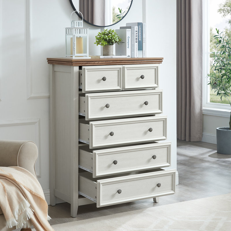 Gracie Oaks Modern 6 Drawers Chest 6 Drawers Cabinet | Wayfair