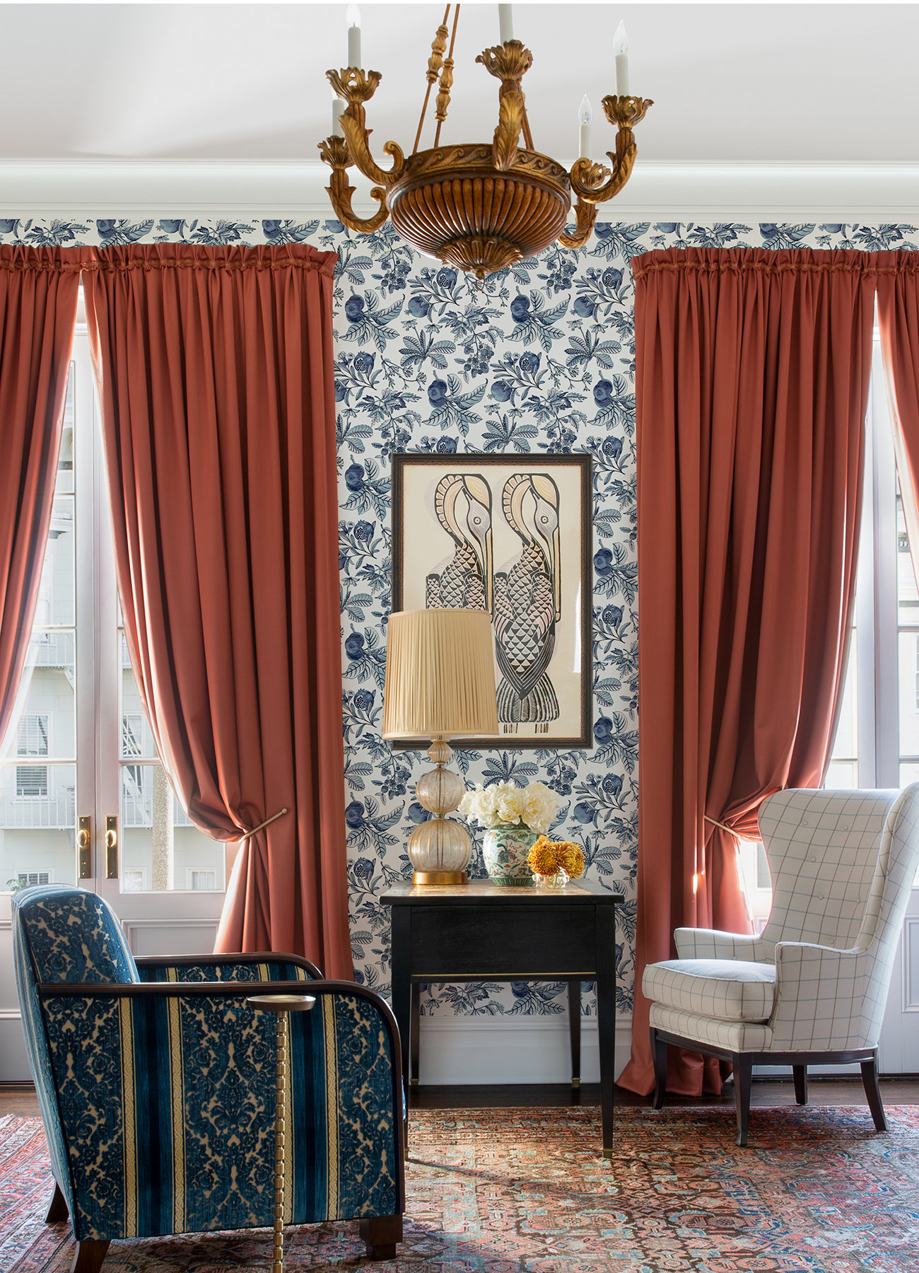 Birch Lane™ Lucier 33' L x 20.5" W Wallpaper Roll | Birch Lane
