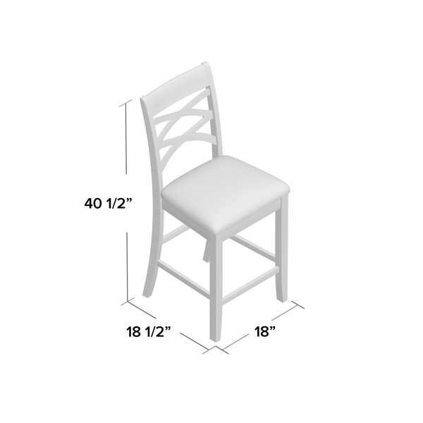 Gracie Oaks Jeanine 24" Counter Stool & Reviews | Wayfair