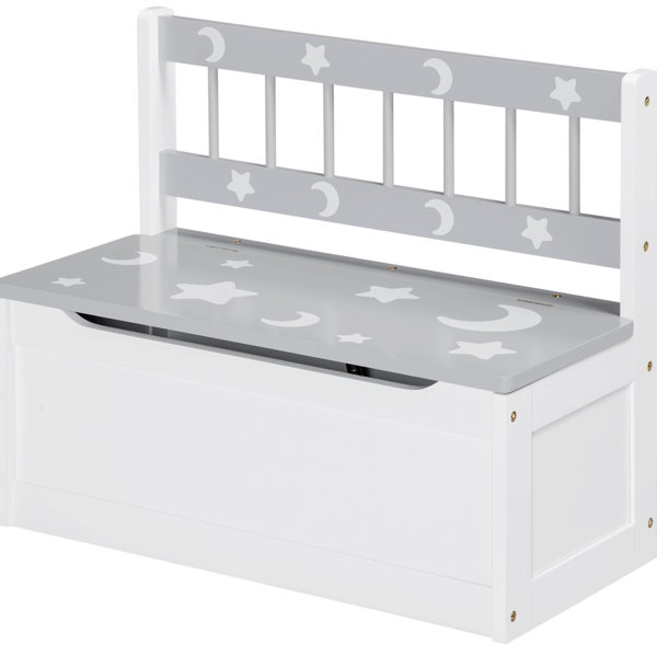 Isabelle & Max™ Toy Box, Storage Bench With Large 27 L Interior, Bench ...