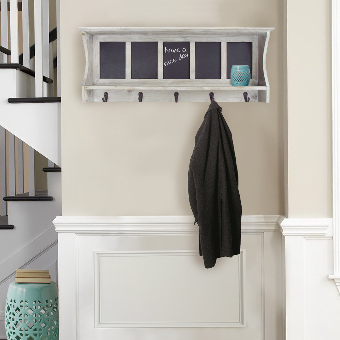 Red Barrel Studio Wall Mounted Coat Rack - Wayfair Canada