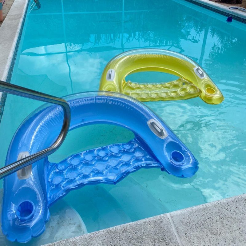 Kovity Pool Floats Adult Inflatable Chair Floats with Cup Holders ...