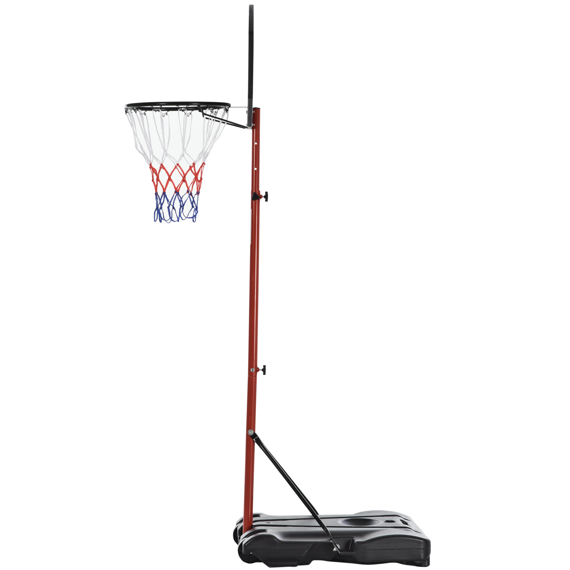 Soozier Portable Basketball Stand Outdoor Indoor Hoop System Backboard ...
