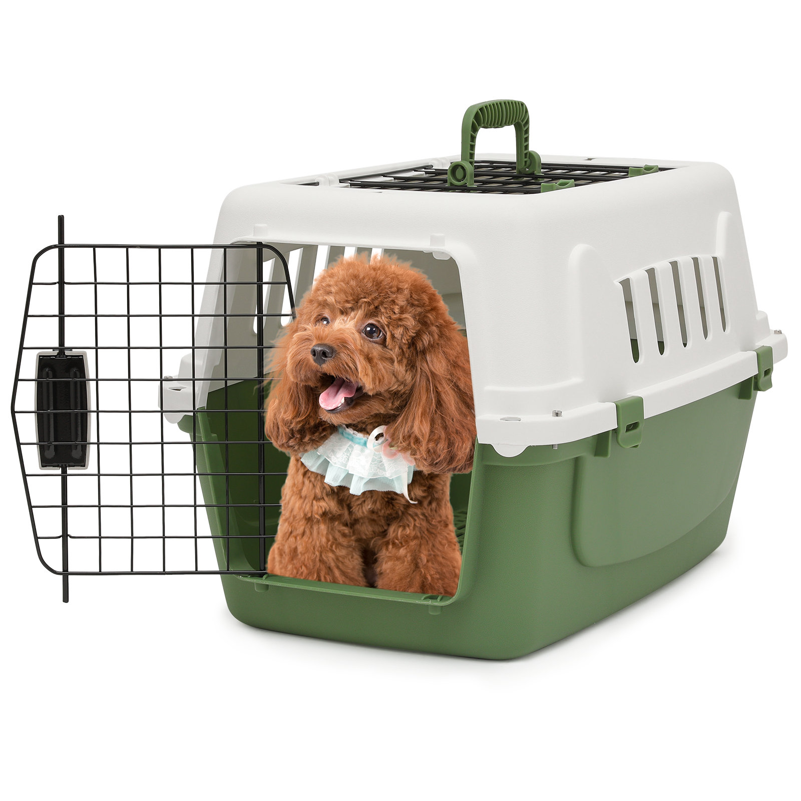 Tucker Murphy Pet™ Pet Travel Carrier, Portable Dog Travel Kennel ...