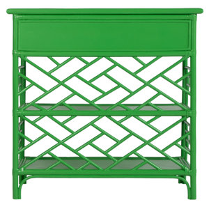 David Francis Furniture Chippendale End Table with Storage & Reviews ...