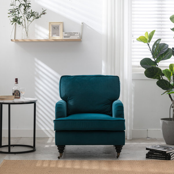 Alcott Hill® Bungaroo Velvet Armchair - Wayfair Canada