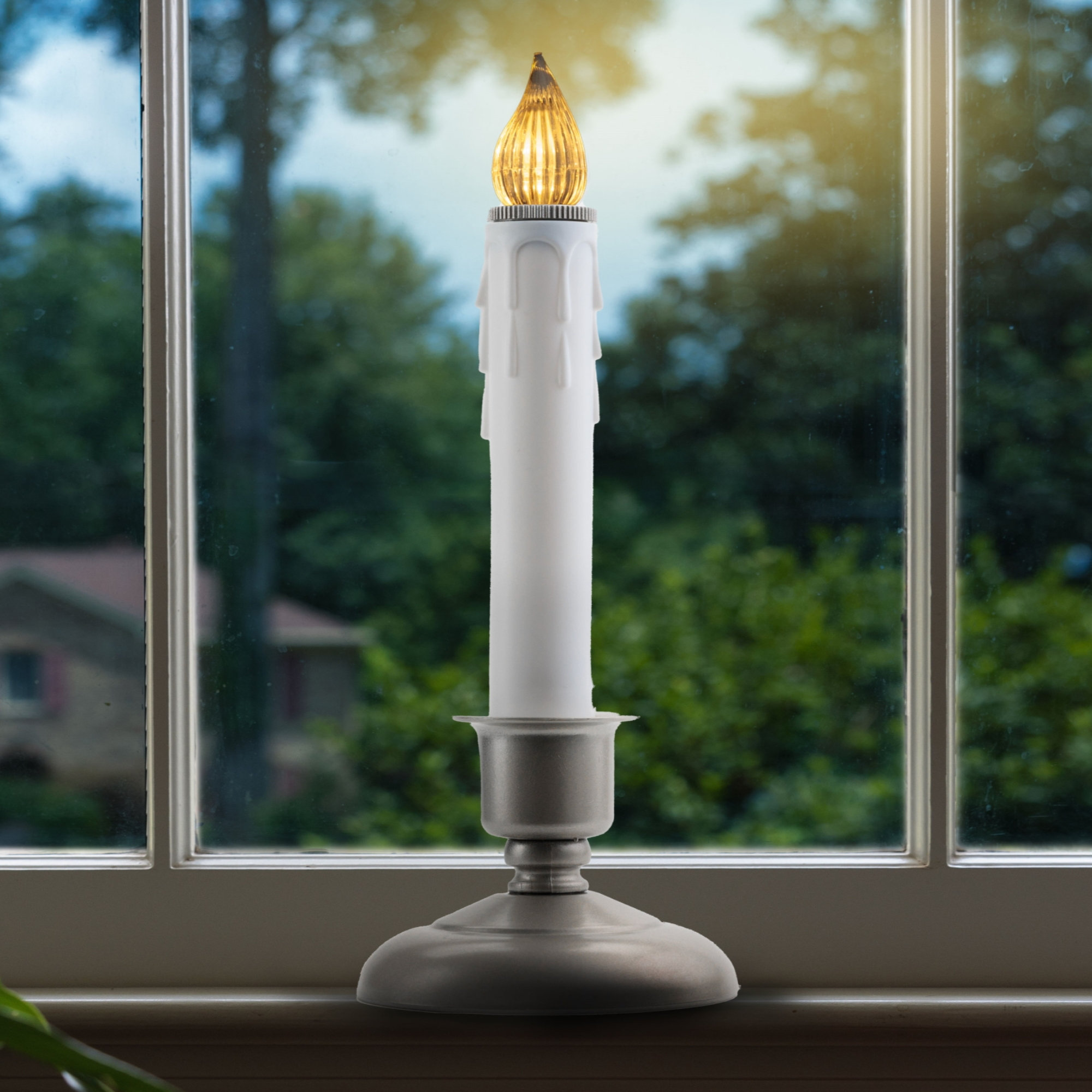 Wildon Home® Cape Cod Battery Operated LED Window Candle with Timer ...