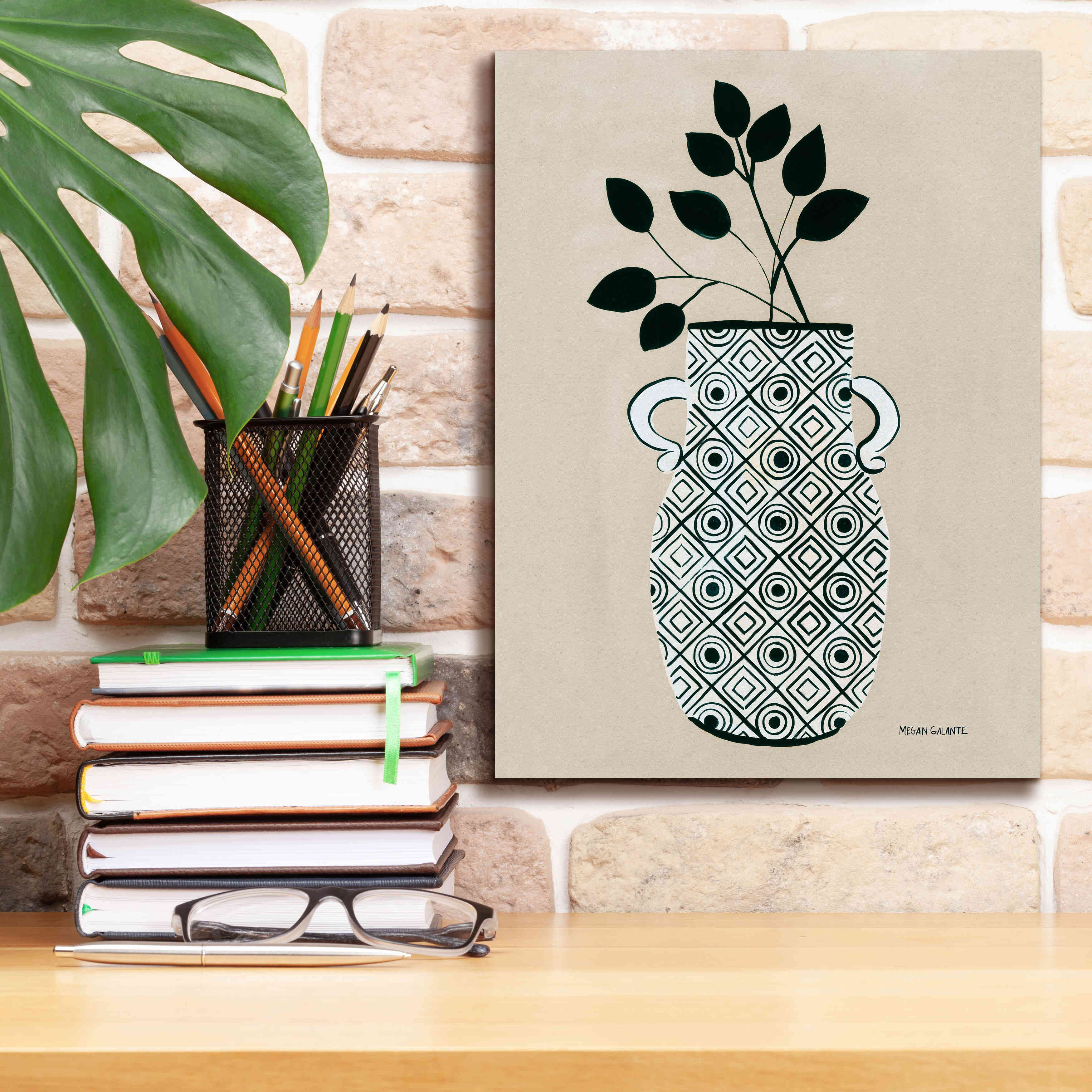 Union Rustic Luna Vase by Megan Galante - Wrapped Canvas Graphic Art ...