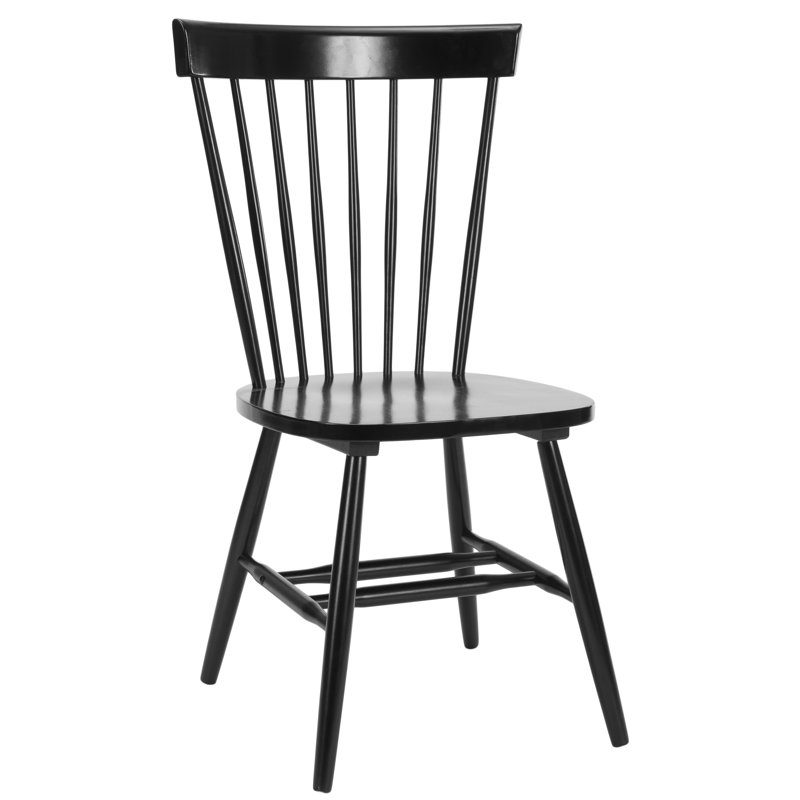 Gracie Oaks Solid Wood Windsor Back Side Chair & Reviews | Wayfair