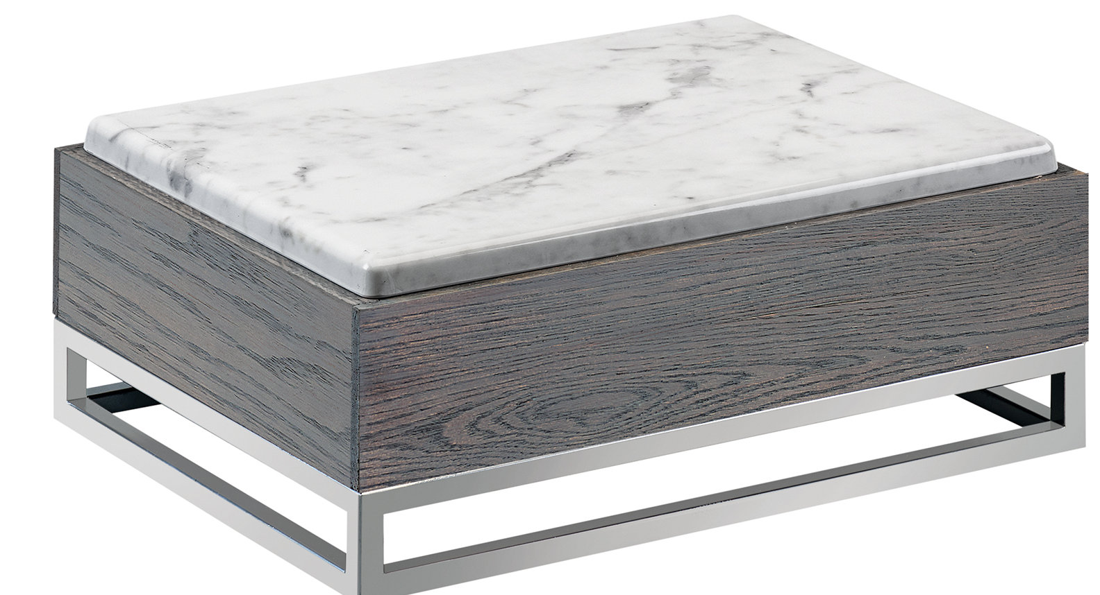 Cal-Mil Ashwood Riser with Melamine Marble Tray | Wayfair
