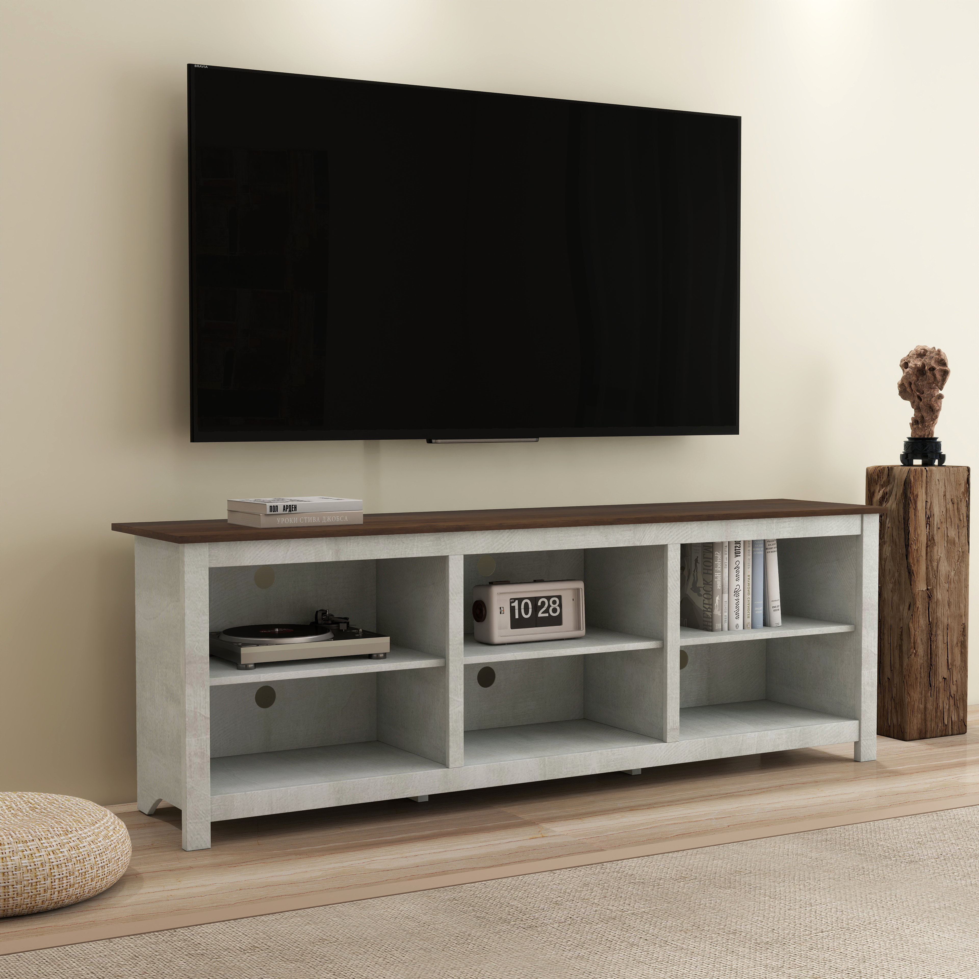 Three Posts Inniss TV Stand for TVs up to 70" & Reviews - Wayfair Canada