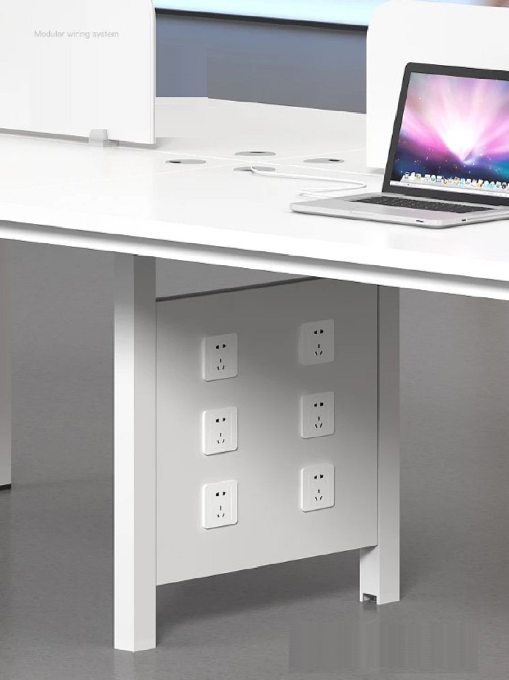 Latitude Run® Latress Rectangle Manufactured Wood Reception Desk | Wayfair