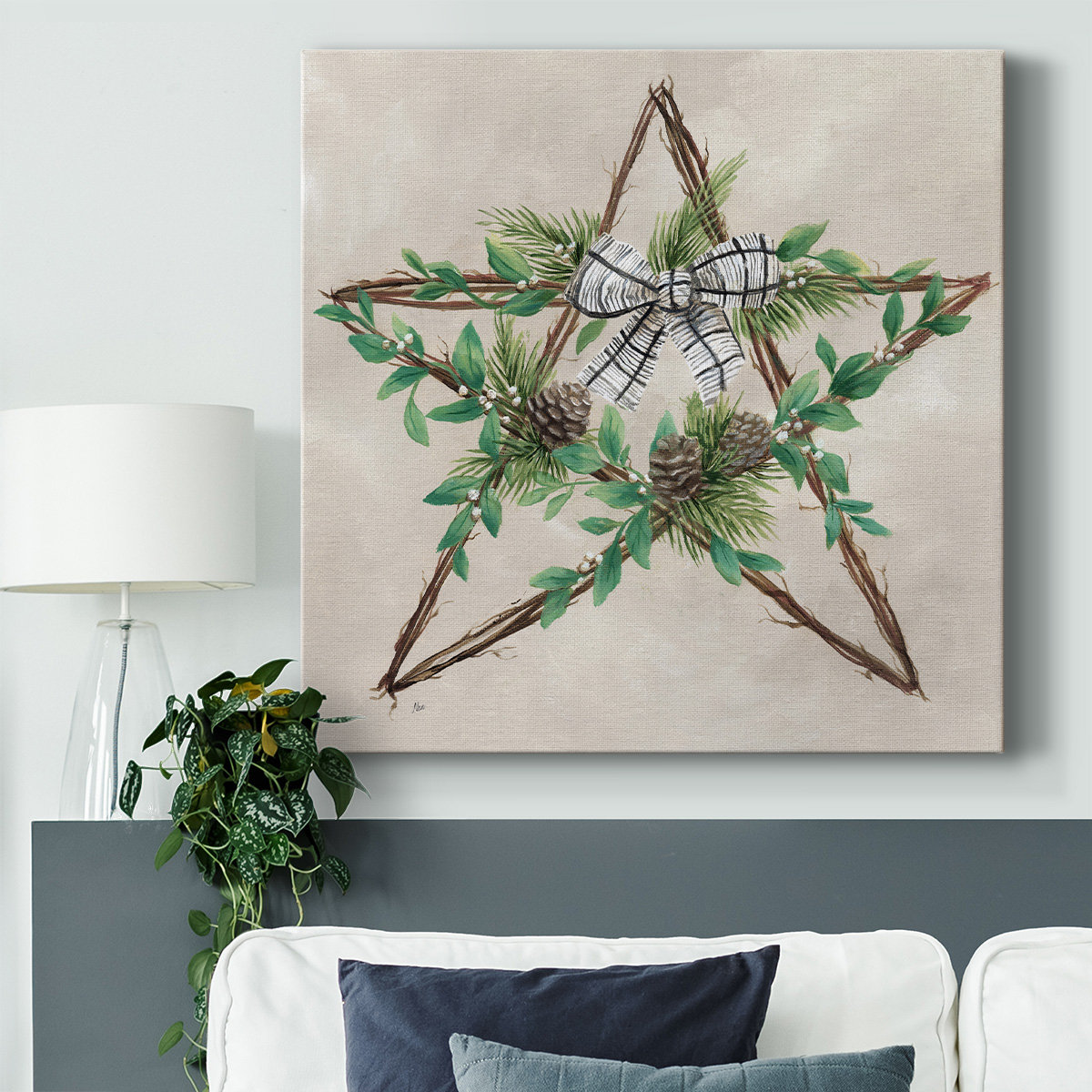 The Holiday Aisle® Thrill Of Hope On Canvas Painting | Wayfair
