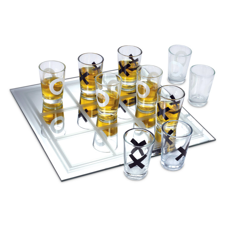 Winston Porter Larkins 11-Piece Glass Shooter Set & Reviews - Wayfair ...