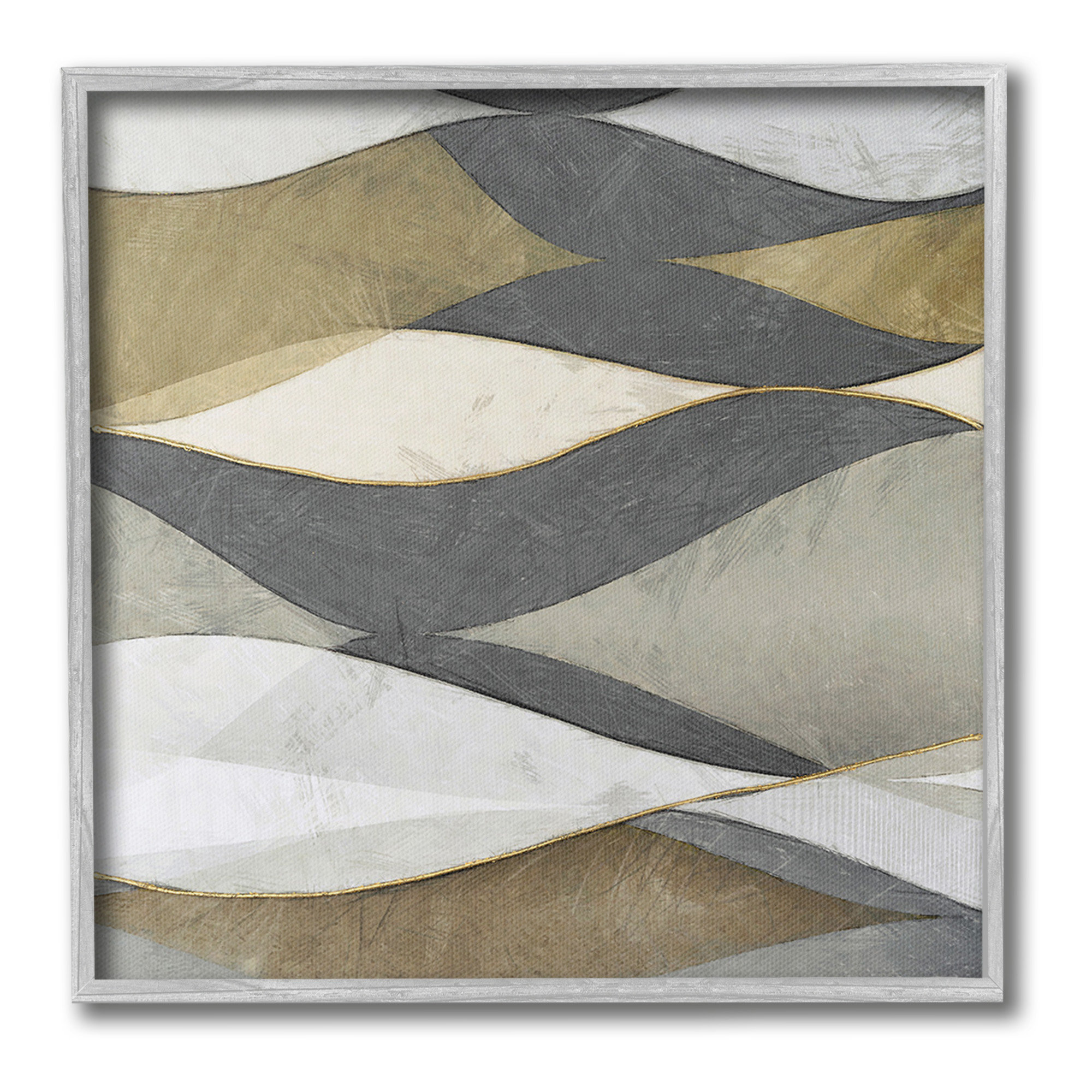 Orren Ellis Southwestern Striped Abstract Single Picture Frame by ...