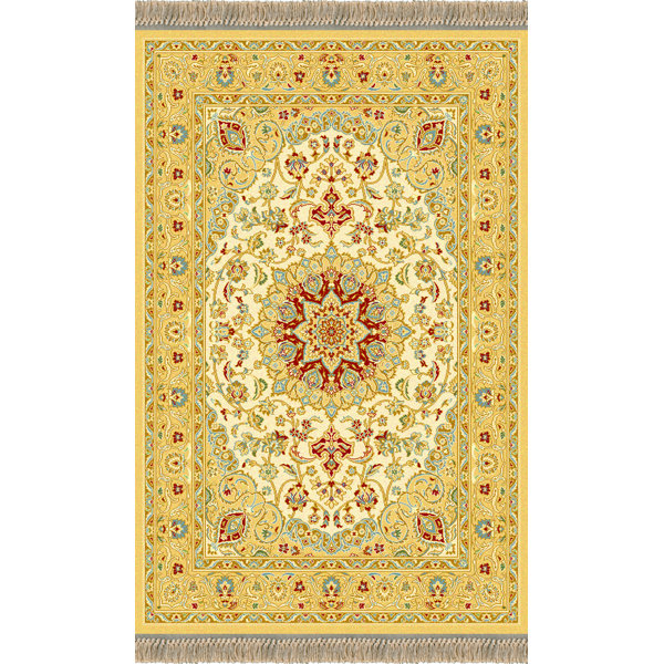 Bloomsbury Market Agra Wool Beige Rug | Wayfair.co.uk
