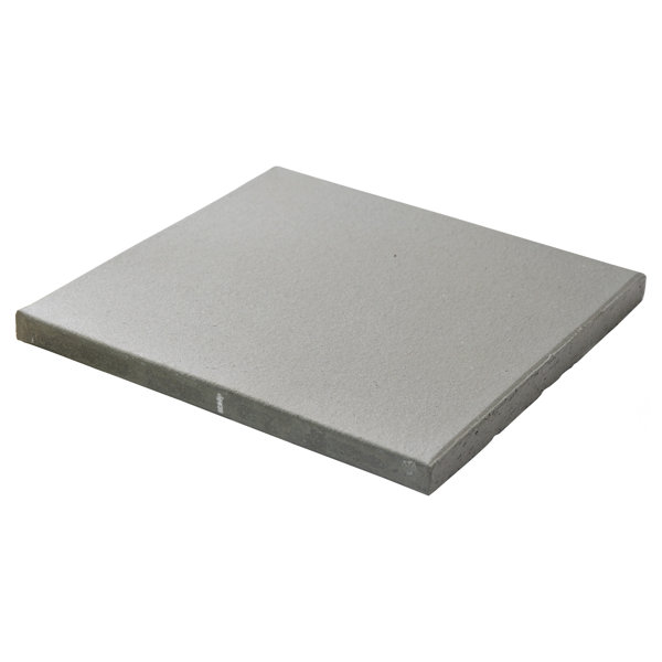 Merola Tile Quarry 6" x 6" Ceramic Bullnose Tile Trim in Gray | Wayfair