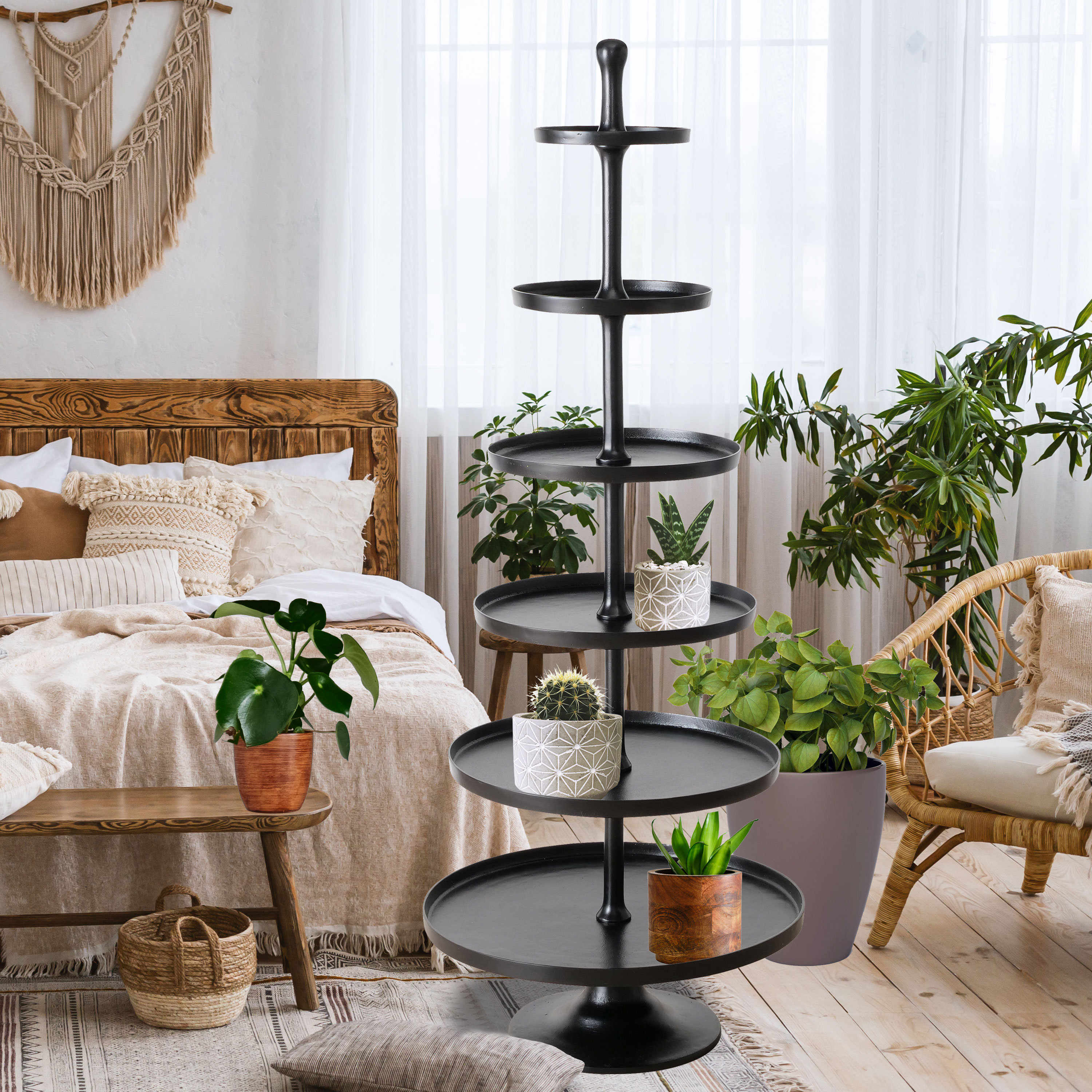 Red Barrel Studio® Deyonne 6 Tier Display Stand | Wayfair