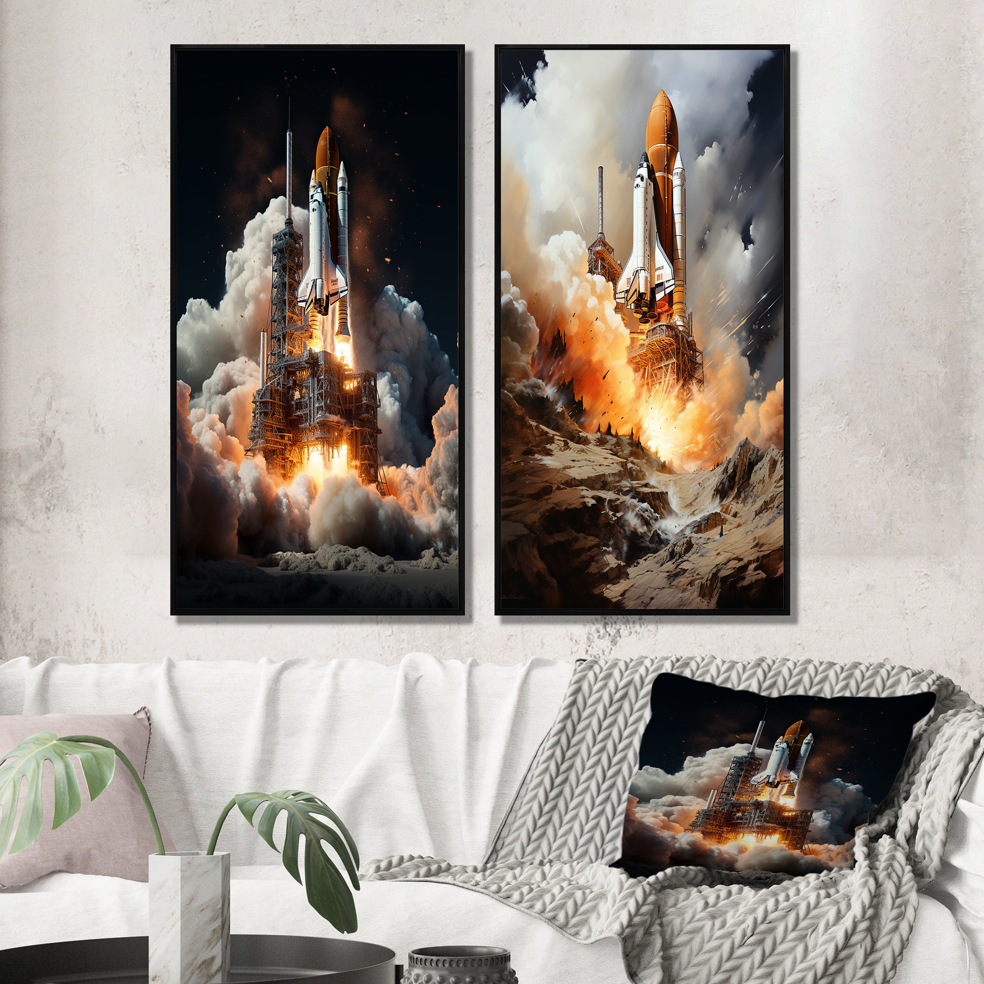 Red Barrel Studio Space Shuttle Payload Deployment - Space Shuttle Wall ...